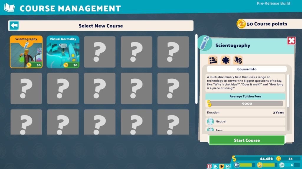 How to add new courses in Two Point Campus - Dot Esports