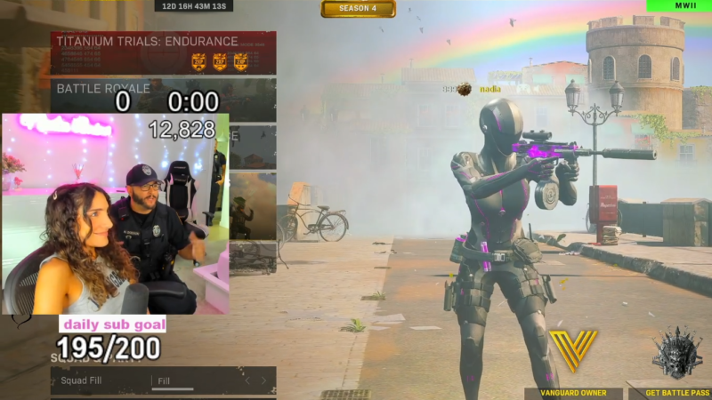 'At least throw some emotes in the chat for the police': Streamer ...