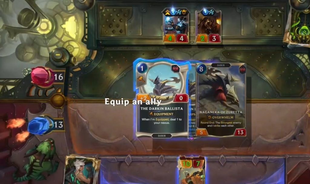 How Equipment cards work in Legends of Runeterra - Dot Esports