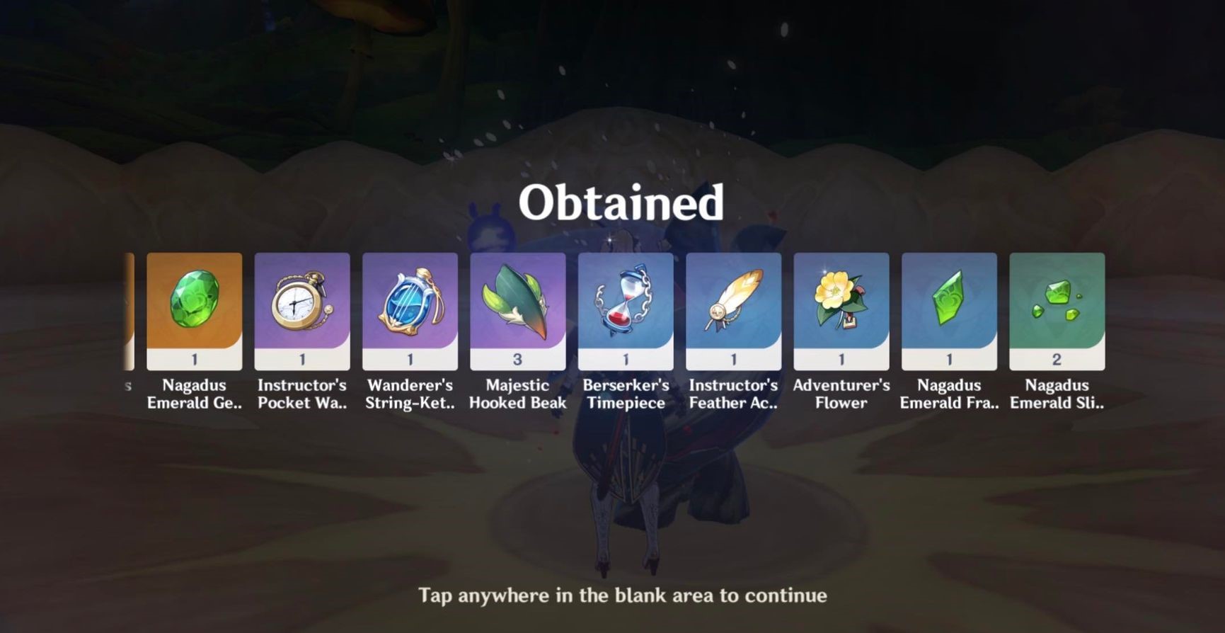 How to get Majestic Hooked Beak and Nagadus Emerald in Genshin Impact 3 ...