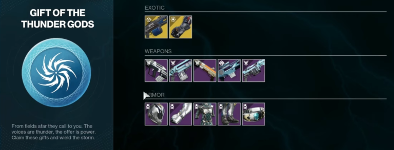 How to Claim Gift of the Thunder Gods | Destiny 2 Season of Plunder ...