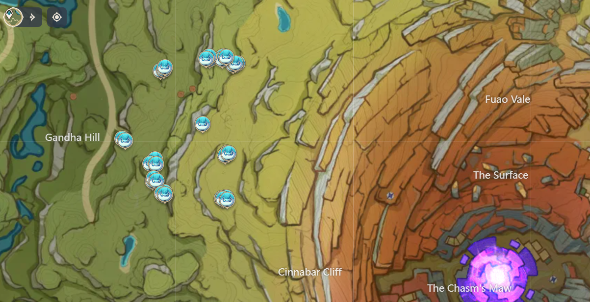 Where to Get all fungal nucleus in Genshin Impact 3.0 | Inactivated ...