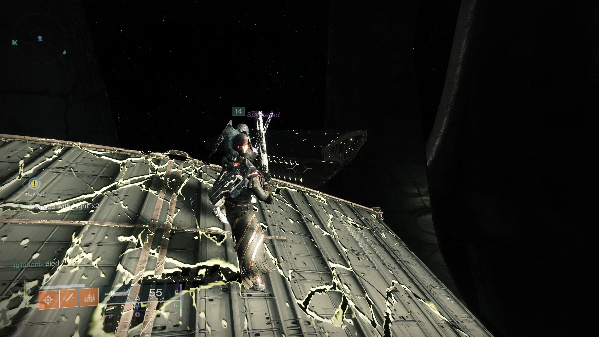 How to complete the tombship jumping puzzle in King's Fall in Destiny 2 ...