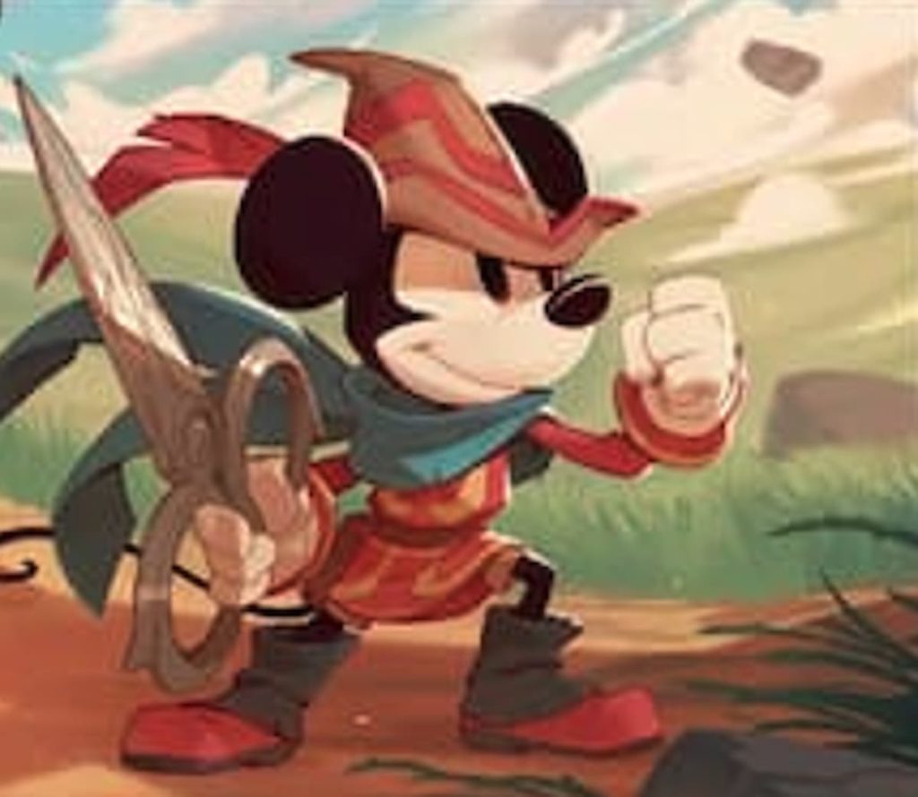 Disney Lorcana Mickey D23 promo sells for big bucks on secondary market ...