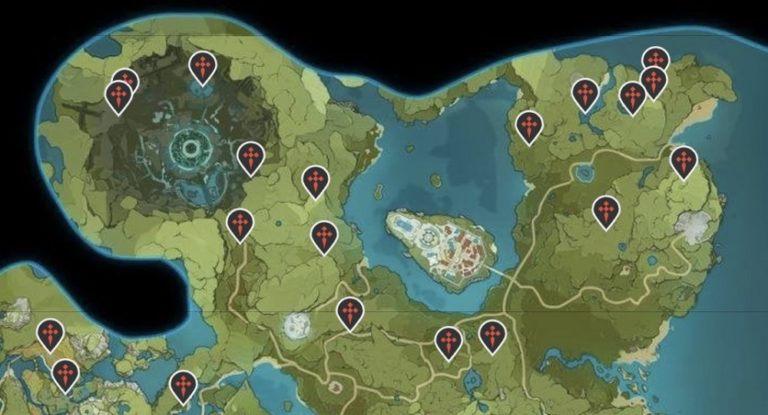 All Time Trial locations in Genshin Impact - Dot Esports