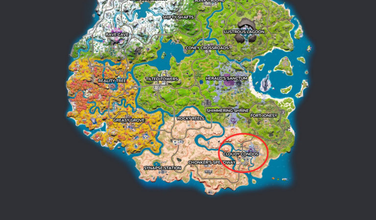 How to reach Cloudy Condos in Fortnite Chapter 3, season 4 - Dot Esports