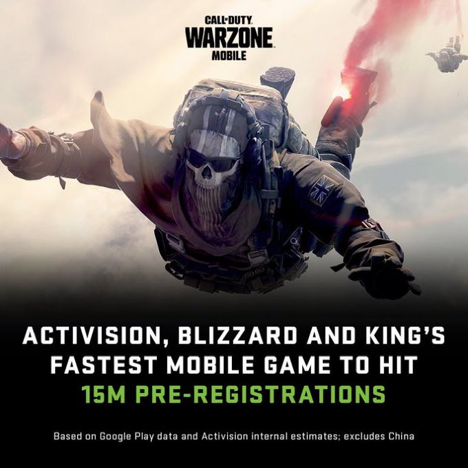 Call of Duty: Warzone Mobile breaks records, hits 15 million pre ...