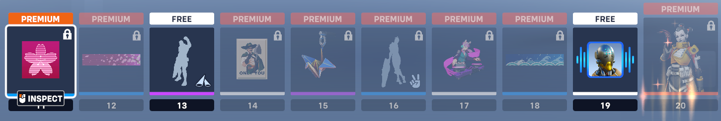 All free and premium rewards in Overwatch 2’s season one battle pass ...