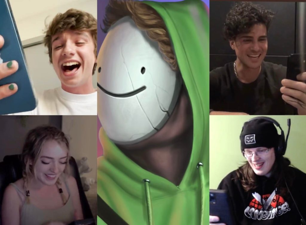 'He's real!' - Creators react to seeing Dream's face for the first time ...