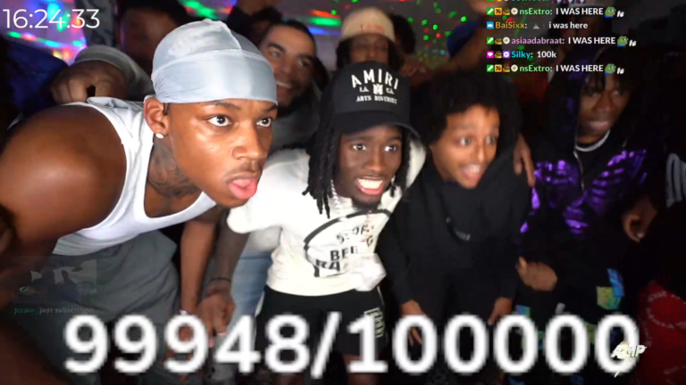 Kai Cenat breaks a new milestone in his campaign to be Twitch's most-subscribed-to streamer ...