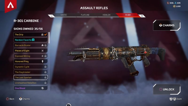 All Current "Pay to Win" Weapon Skins in Apex Legends | Better iron ...