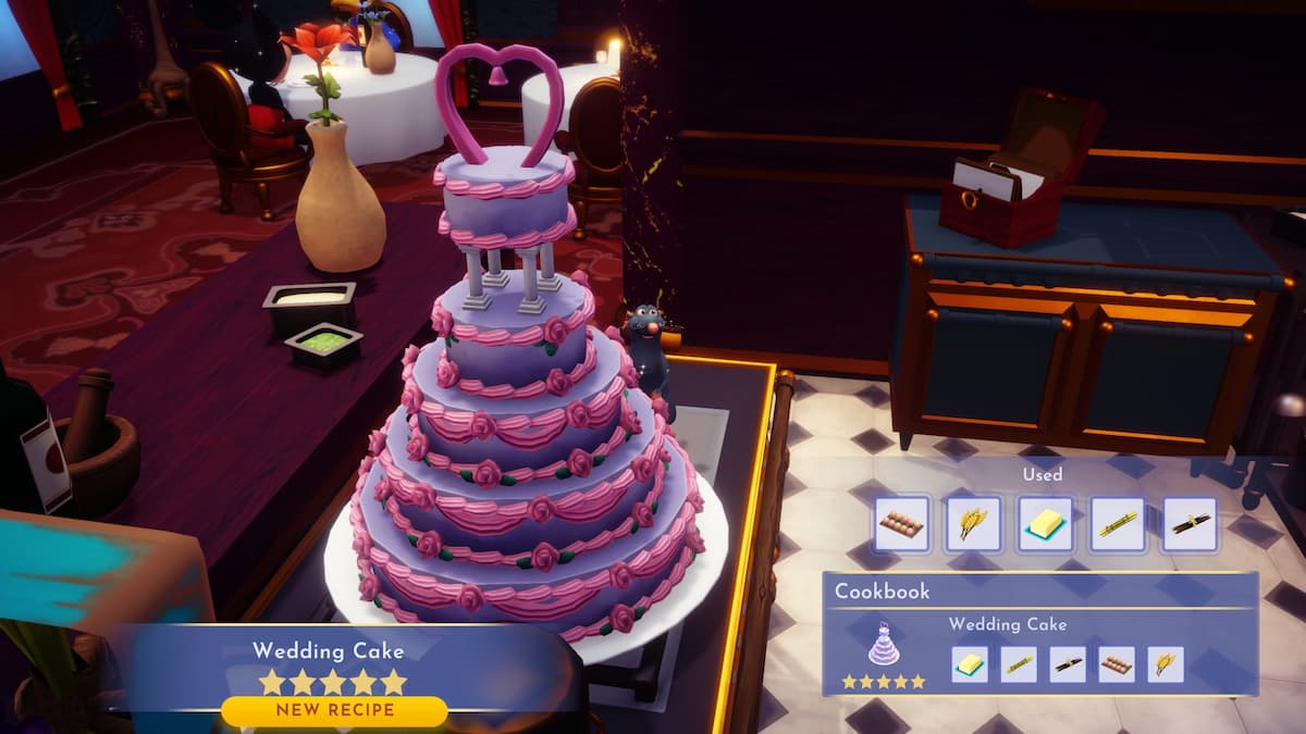 How to make Wedding Cake in Disney Dreamlight Valley - Dot Esports