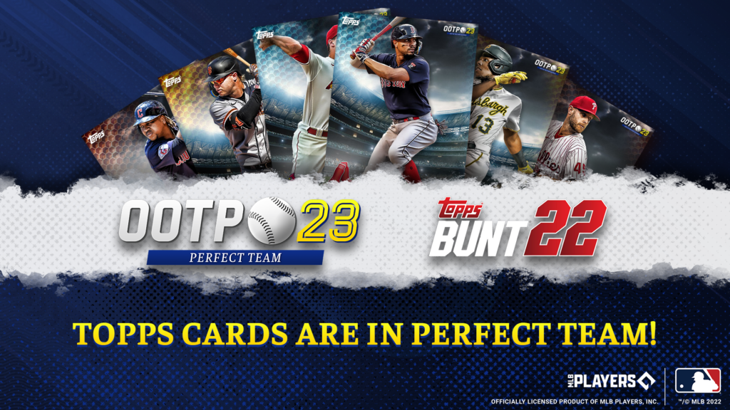 Topps baseball cards are coming to Out of the Park Baseball 23 - Dot ...