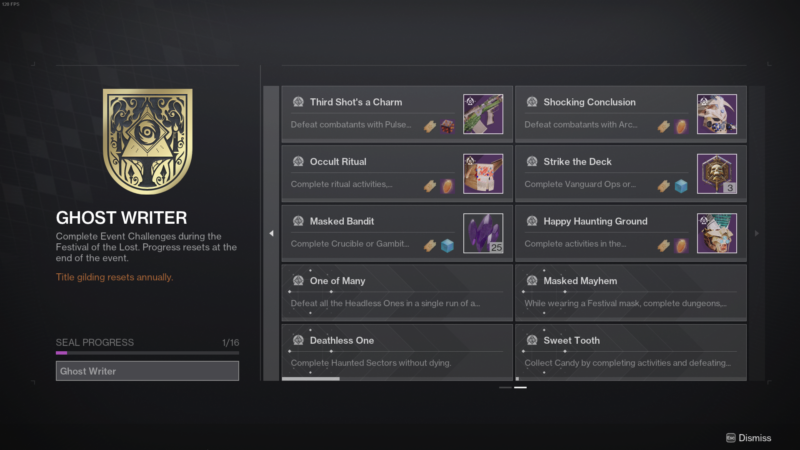 All event challenges in Destiny 2's Festival of the Lost - Dot Esports
