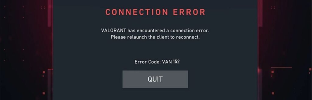 How to fix the VAN 152 error code in VALORANT - Dot Esports