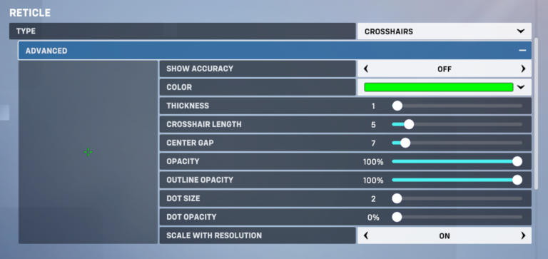 Best Tracer crosshair in Overwatch 2 - Dot Esports