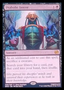 MTG Diabolic Intent joins powerful reprints in The Brothers' War - Dot ...