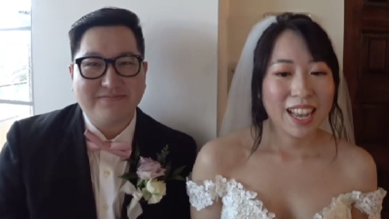 BaboAbe, Natsumiii just live-streamed their wedding ceremony on Twitch ...