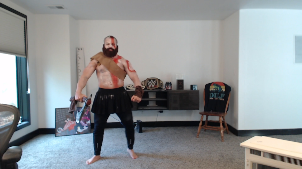 Tyler1 surprises viewers with low-effort Kratos cosplay during God of ...