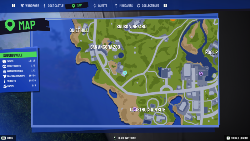 All Trinket locations at San Angora Zoo in Goat Simulator 3 - Dot Esports