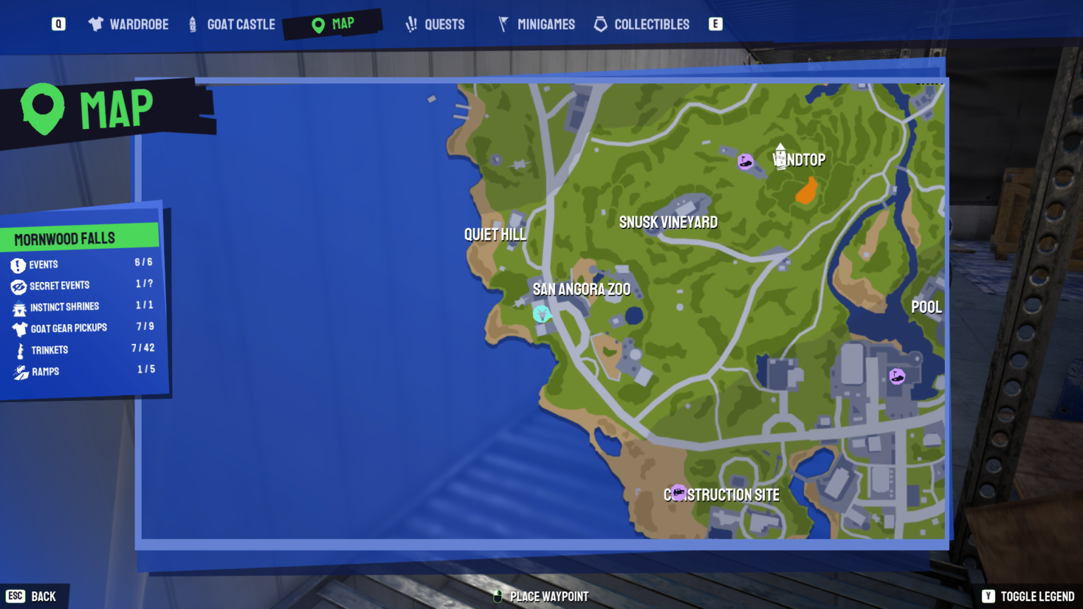 All Trinket locations at San Angora Zoo in Goat Simulator 3 - Dot Esports