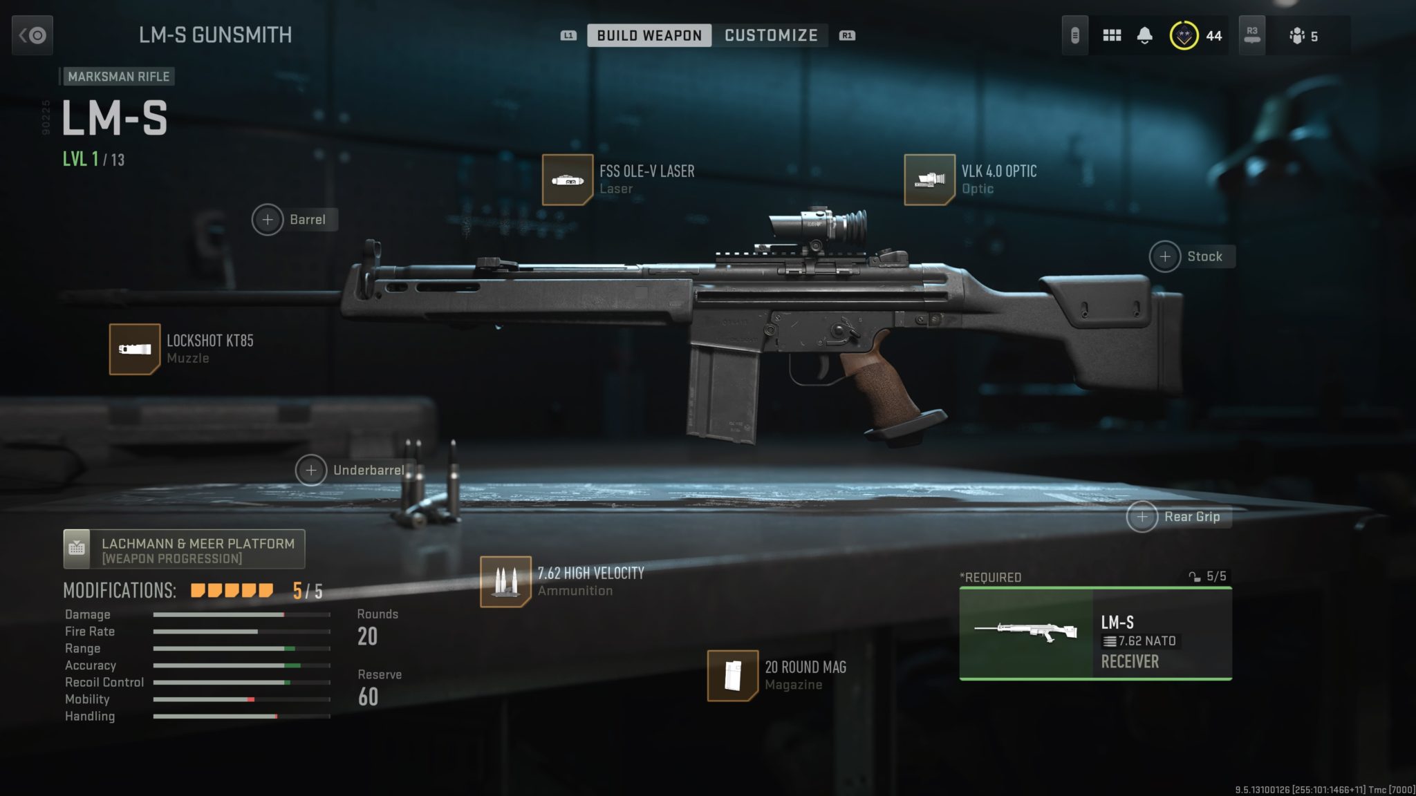 Best LM-S class setup in Modern Warfare 2 | Best attachments for the LM ...