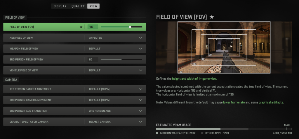 Best FOV Settings for Warzone 2 - Dot Esports