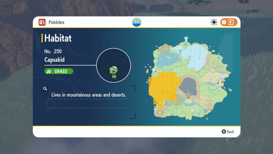 How to catch Capsakid | Capsakid Pokémon location in Scarlet and Violet ...