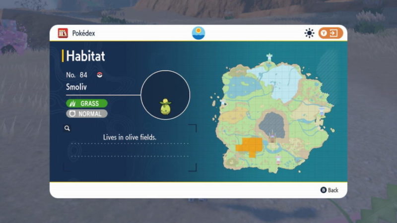 How to catch Smoliv | Smoliv Pokémon location in Scarlet and Violet ...