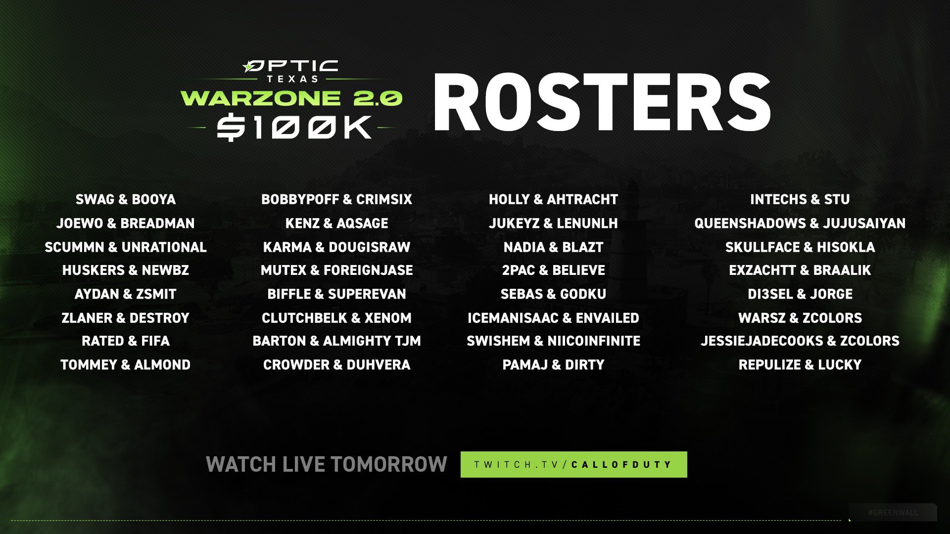 How to watch OpTic Texas Warzone 2 $100,000 tournament | First-ever ...