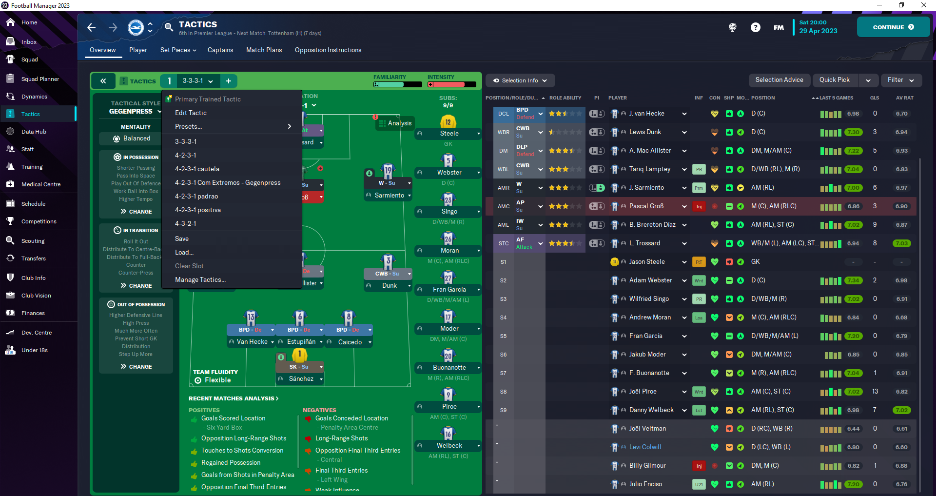 How to import user-created tactics in FM23 - Dot Esports