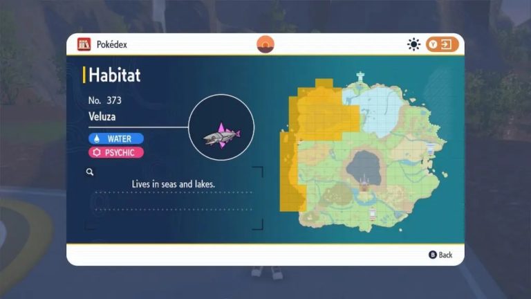 How to catch Veluza | Veluza Pokémon location in Scarlet and Violet ...