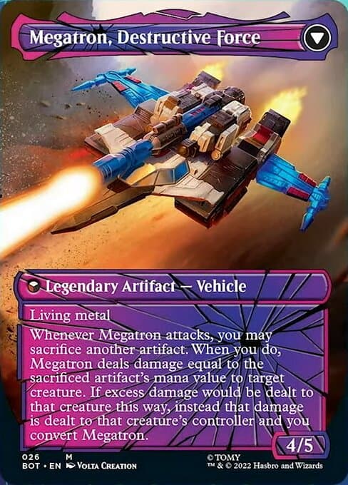 MTG Optimus Prime Hero and other Transfomers cards shatter singles ...