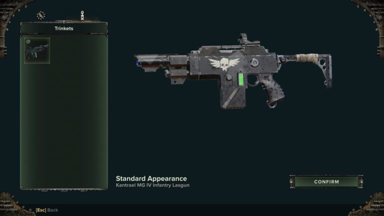 How to get and apply trinkets in Warhammer 40,000 Darktide - Dot Esports