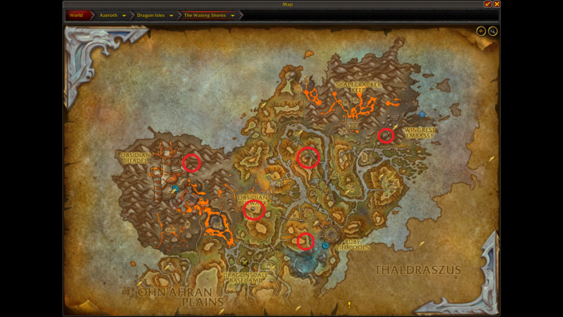 All Dragonscale Expedition Flag locations in WoW Dragonflight - Dot Esports