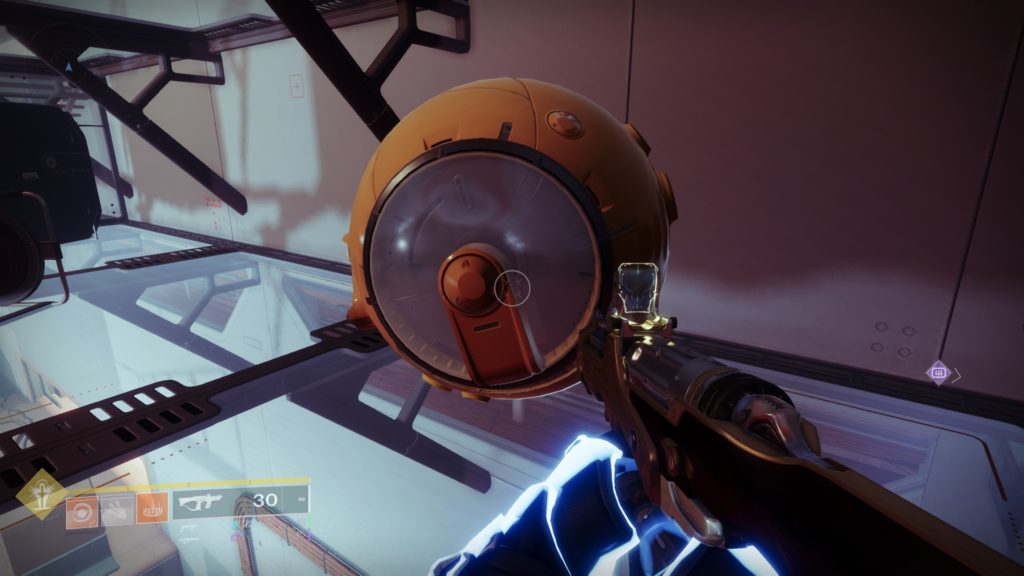 All yellow Security Drone locations in the Seraph Station in Destiny 2 ...