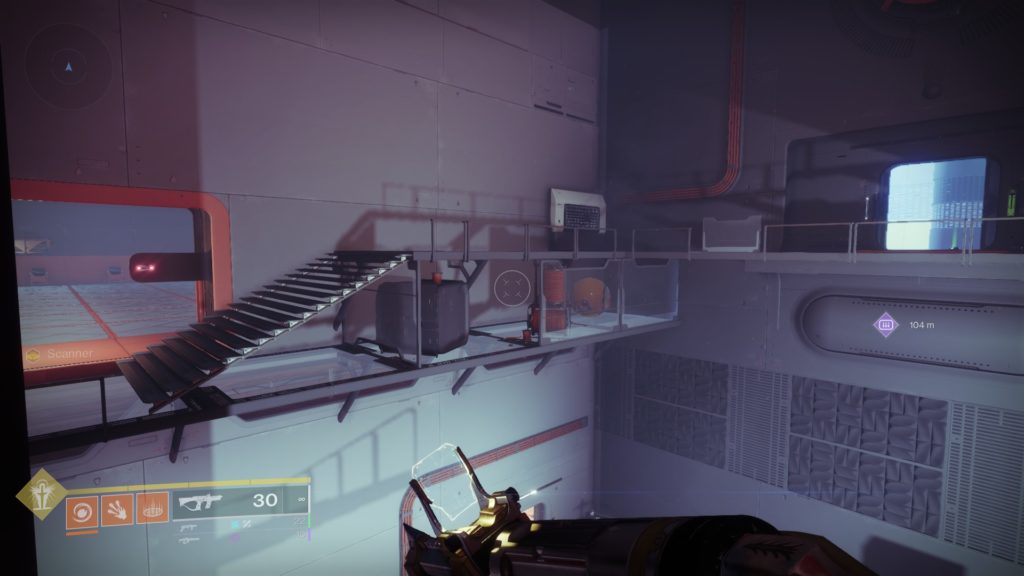 All yellow Security Drone locations in the Seraph Station in Destiny 2 ...