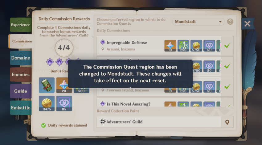 How to unlock the Equivalent Exchange quest in Genshin Impact - Dot Esports