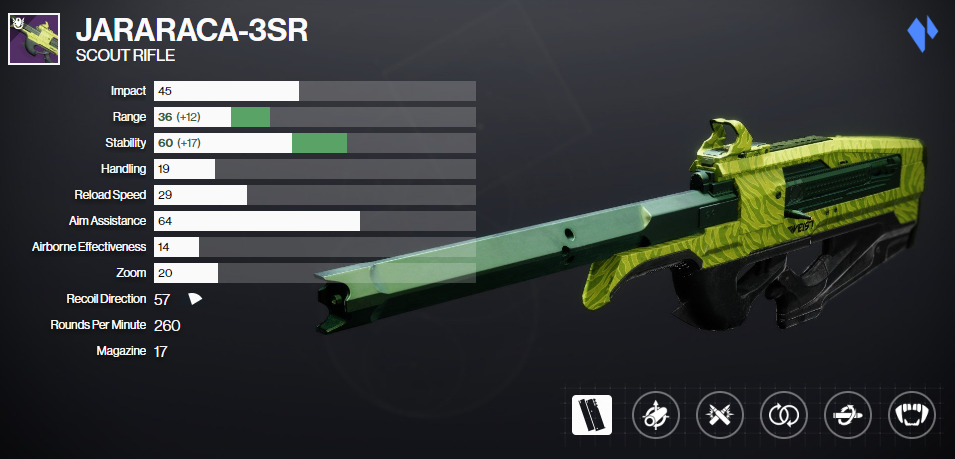 Here are the Jararaca-3SR god rolls and best perks in Destiny 2 - Dot ...