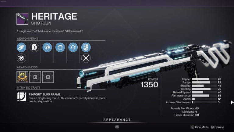Heritage God Rolls and Best Perks in Destiny 2 - Dot Esports