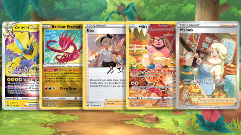 Zeraora VSTAR, Radiant Eternatus, and more cards revealed from Pokémon ...