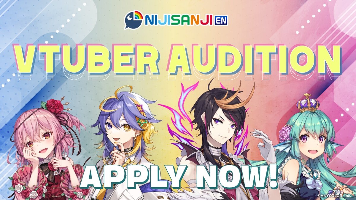 NIJISANJI opens Vtuber auditions less than a month after Yugo Asuma ...