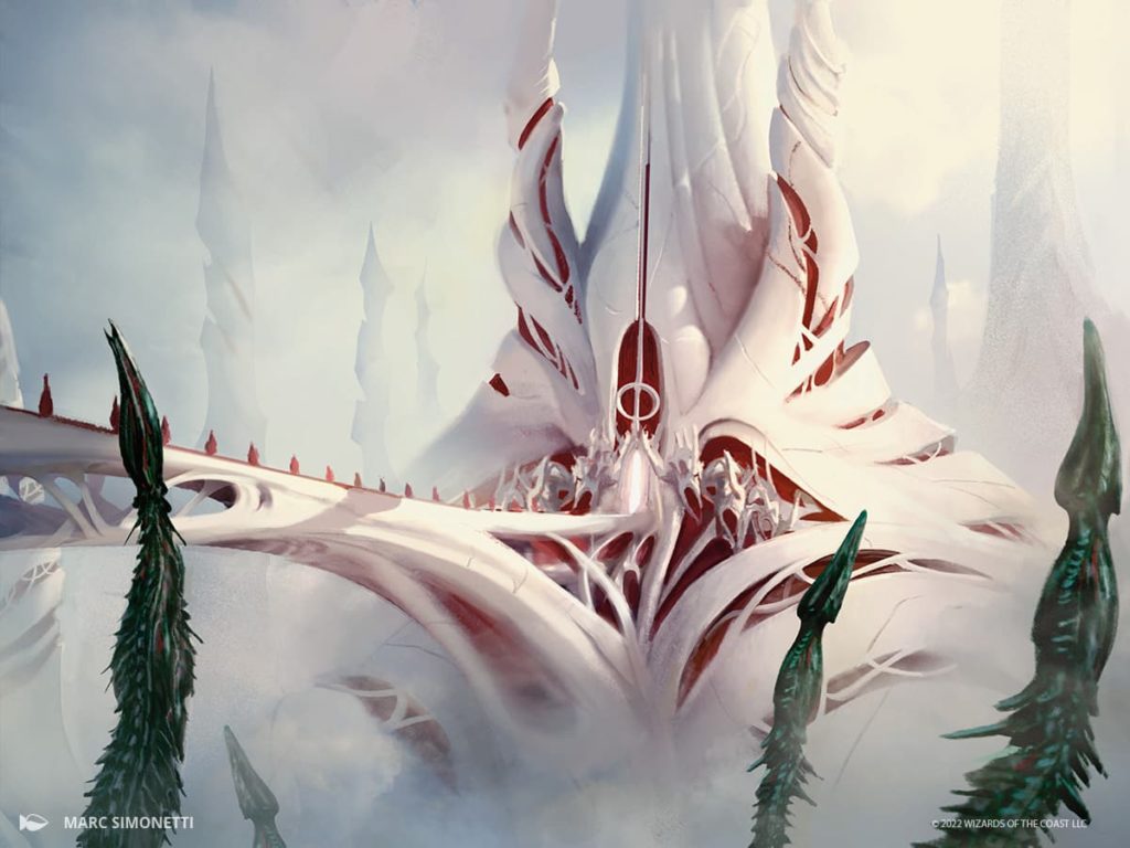 MTG Phyrexian horror ONE spoiler in White prevents and deals direct ...