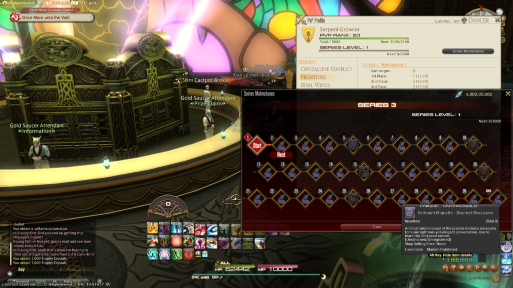 How to get the linkpearl emote in Final Fantasy XIV - Dot Esports