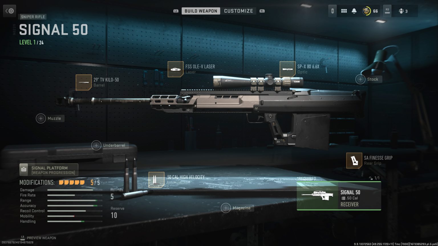 The best Signal 50 loadout in Warzone 2 - Dot Esports