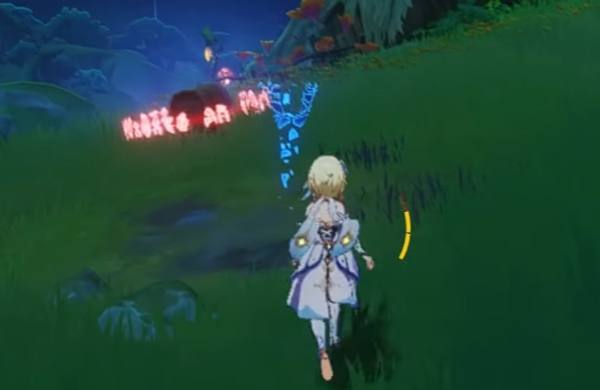 How to light up the transparent blue torches in Genshin Impact's Sumeru ...