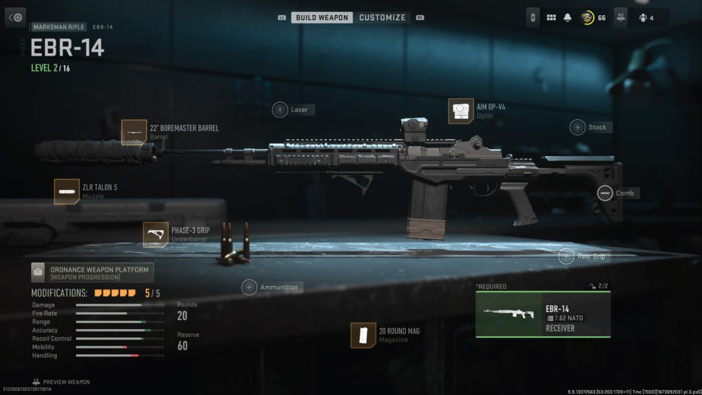 Best EBR-14 loadout in Warzone 2 | Best attachments for the EBR-14 in ...