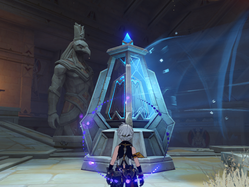 How to open the gate in The Dirge of Bilqis Genshin Impact quest - Dot ...