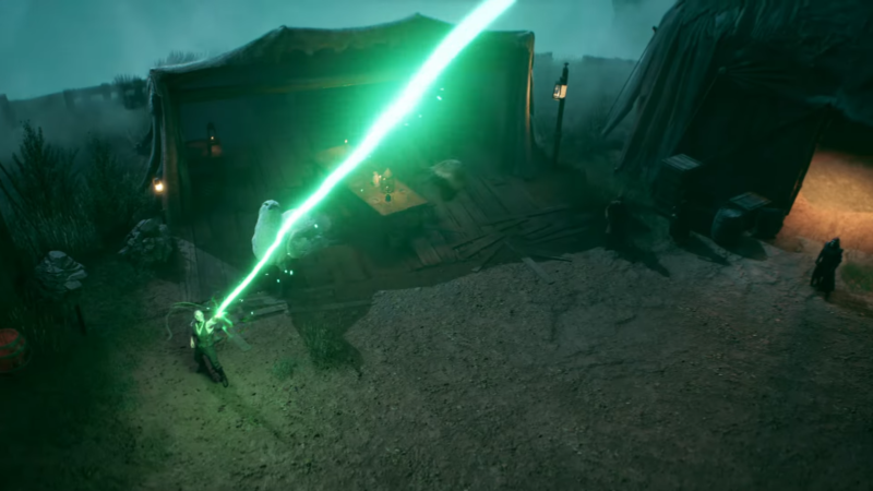 Hogwarts Legacy's cinematic trailer features unforgivable curses, magical creatures, and a ...