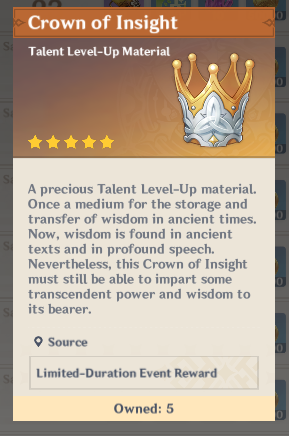 Where to find all Crowns of Insight in Genshin Impact - Dot Esports